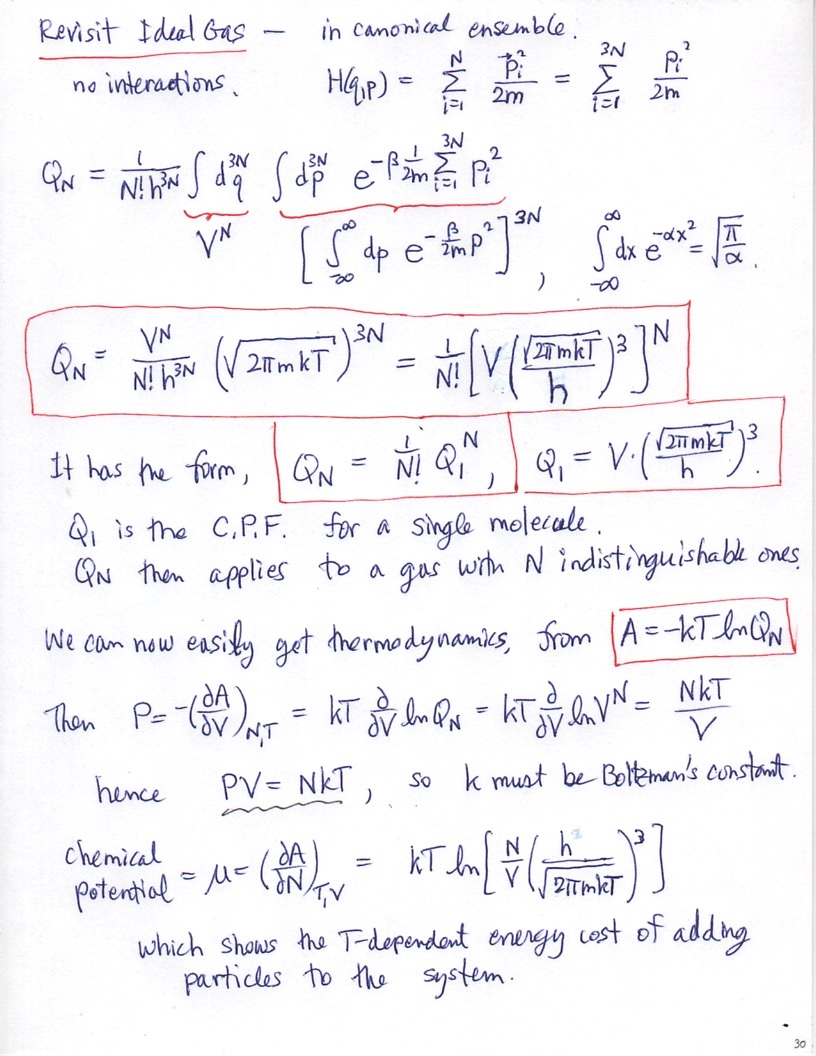 Statistical Mechanics, KSU Physics