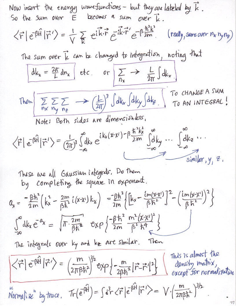 Statistical Mechanics, KSU Physics