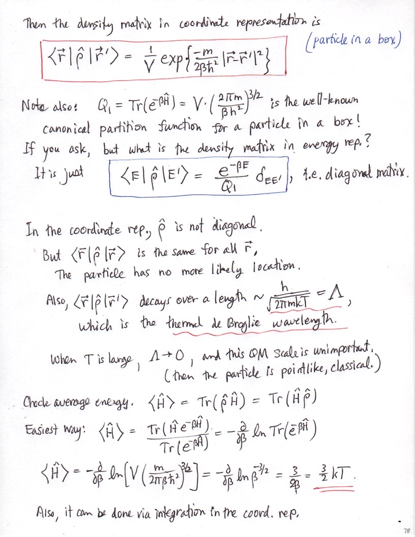 Statistical Mechanics, KSU Physics