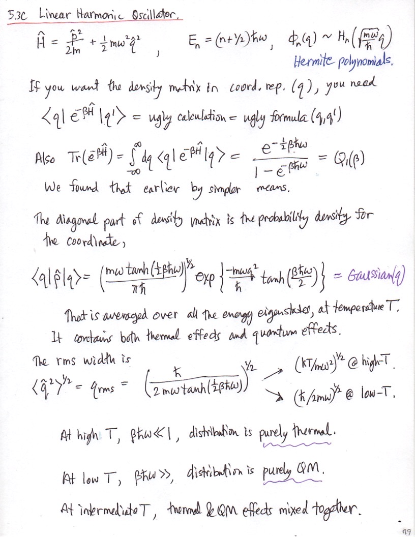 Statistical Mechanics, KSU Physics