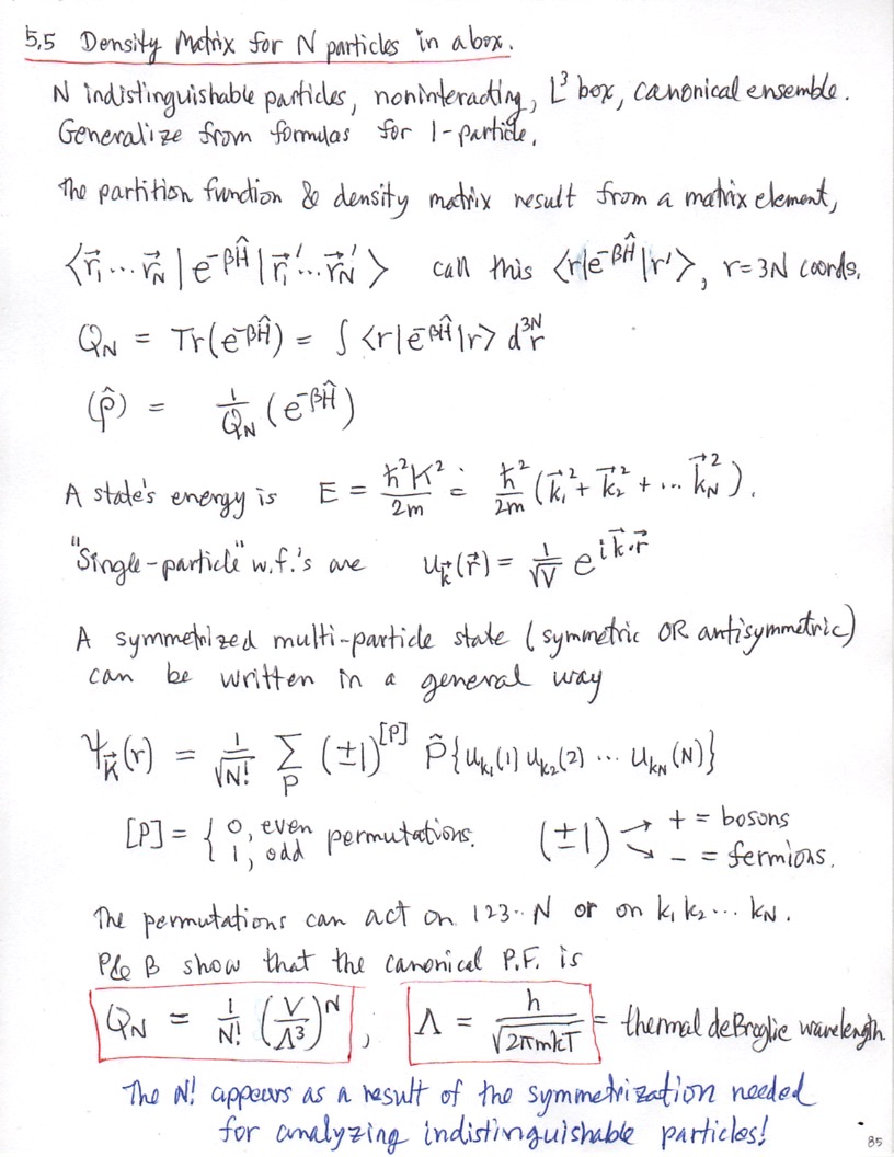 Statistical Mechanics, KSU Physics