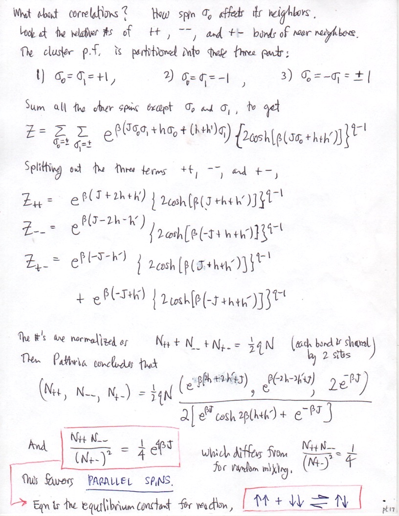 Statistical Mechanics, KSU Physics