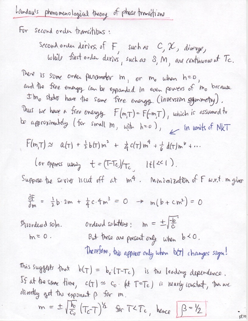 Statistical Mechanics, KSU Physics